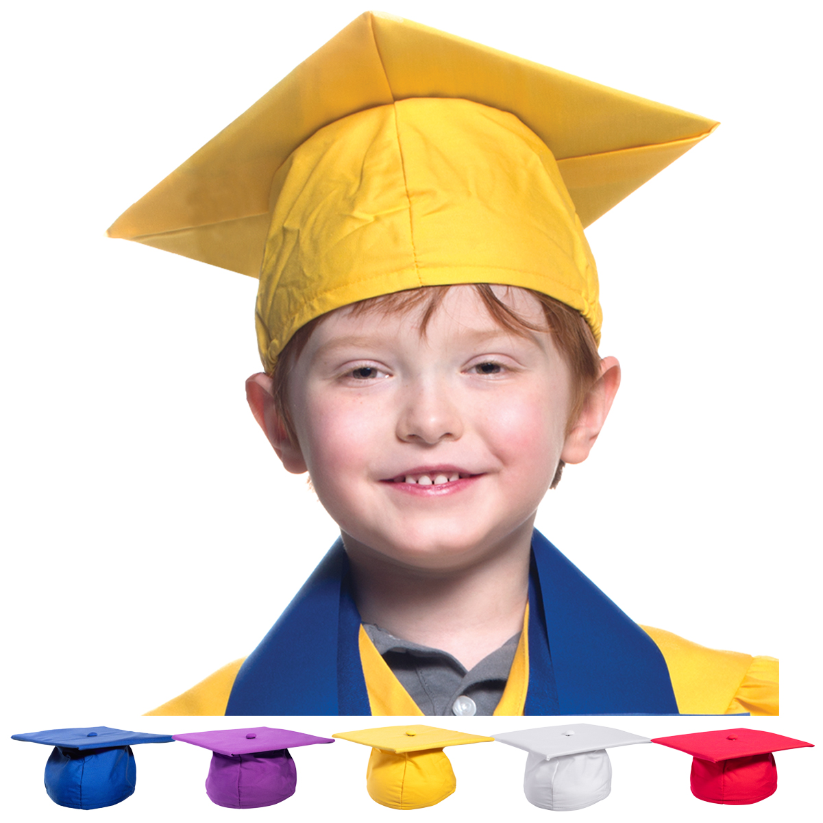 Light Blue Graduation Cap