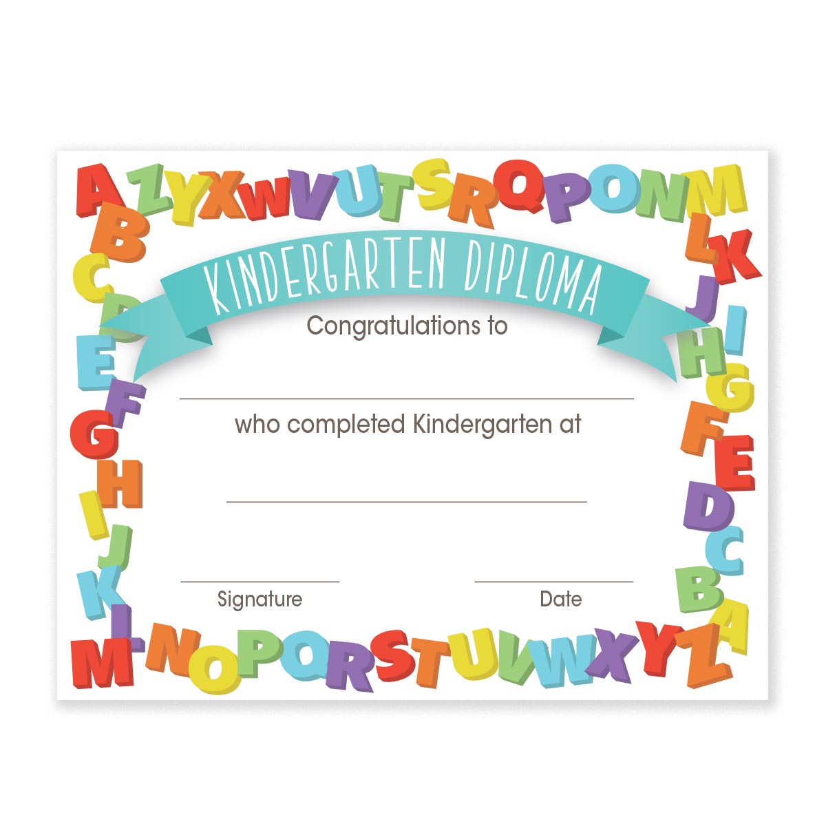 Free Printable Preschool Graduation Borders