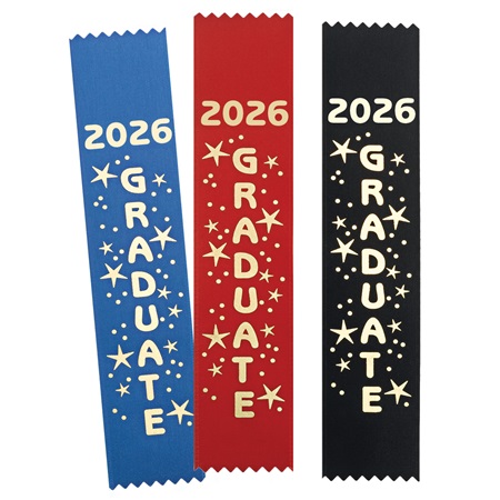 2019 Graduate Gold Foil Ribbon | Anderson's